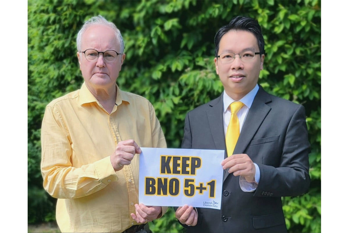 吳兆康聯國會議員倡BNO港人入籍維持「5+1」｜大紀元時報 香港｜獨立敢言的良心媒體